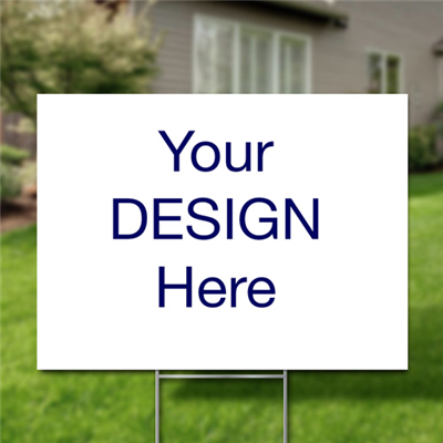 United Print. Signs. Graphics. | Yard Signs - Packs of 10 - Custom